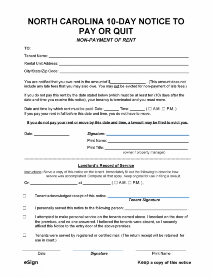 Best Eviction Notice Template Nj Word Example - Tacitproject