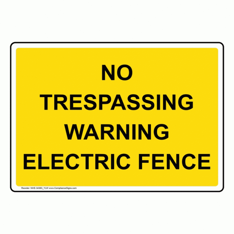 Printable No Trespassing Notice Template Doc - Tacitproject