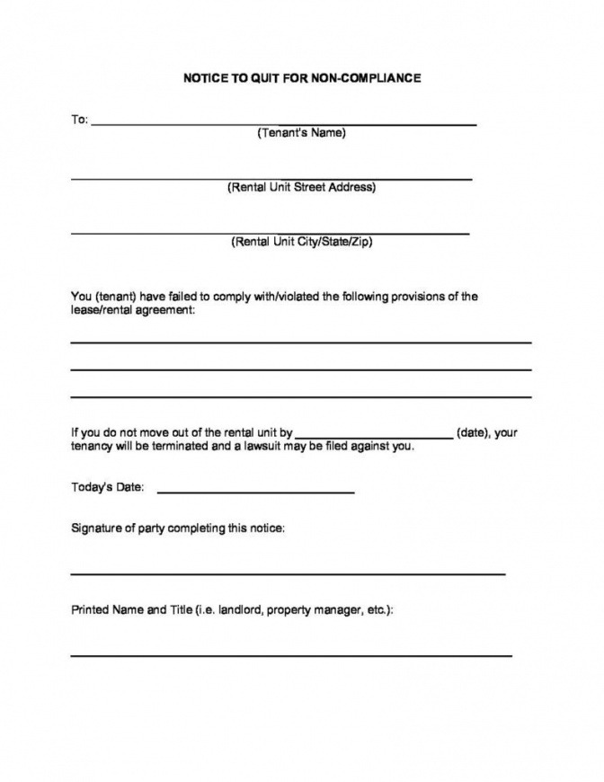 Best Eviction Notice Indiana Template Doc Tacitproject