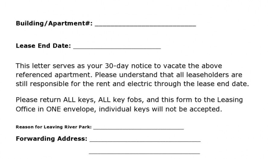 Three Day Eviction Notice Template