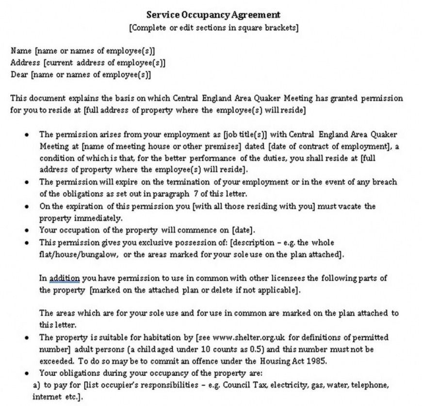 First B Notice Form Template Word
