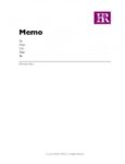 Modern Memorandum Template