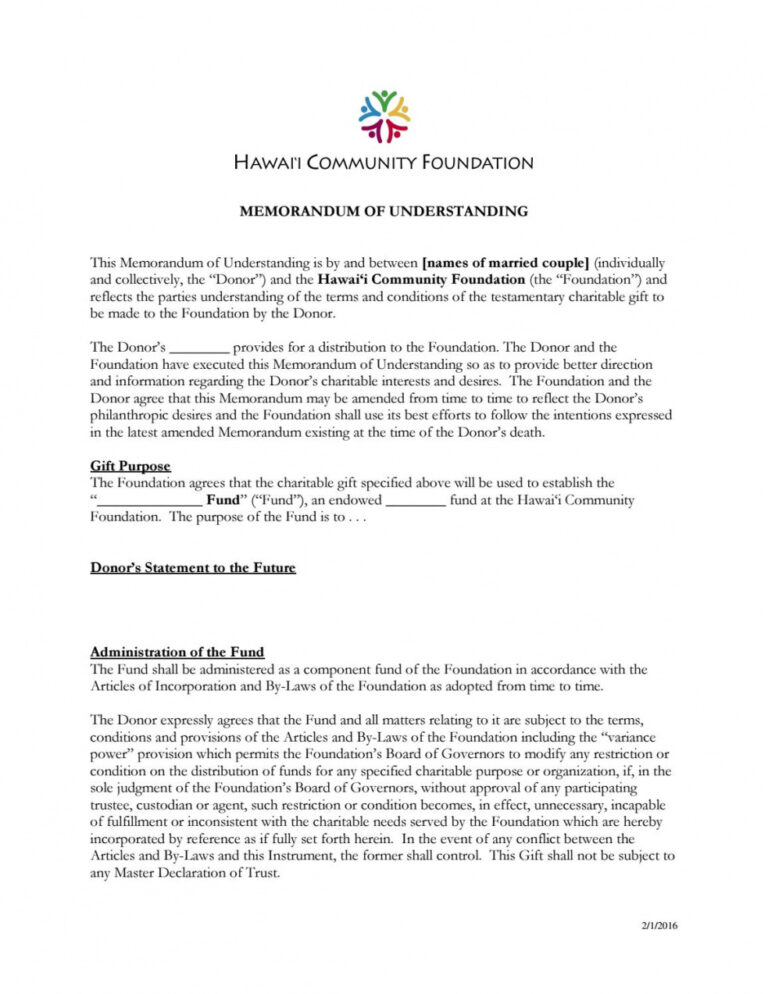Business Memorandum Of Understanding Template Excel Example - Tacitproject Business Memorandum Of Understanding Template Excel Example - Tacitproject