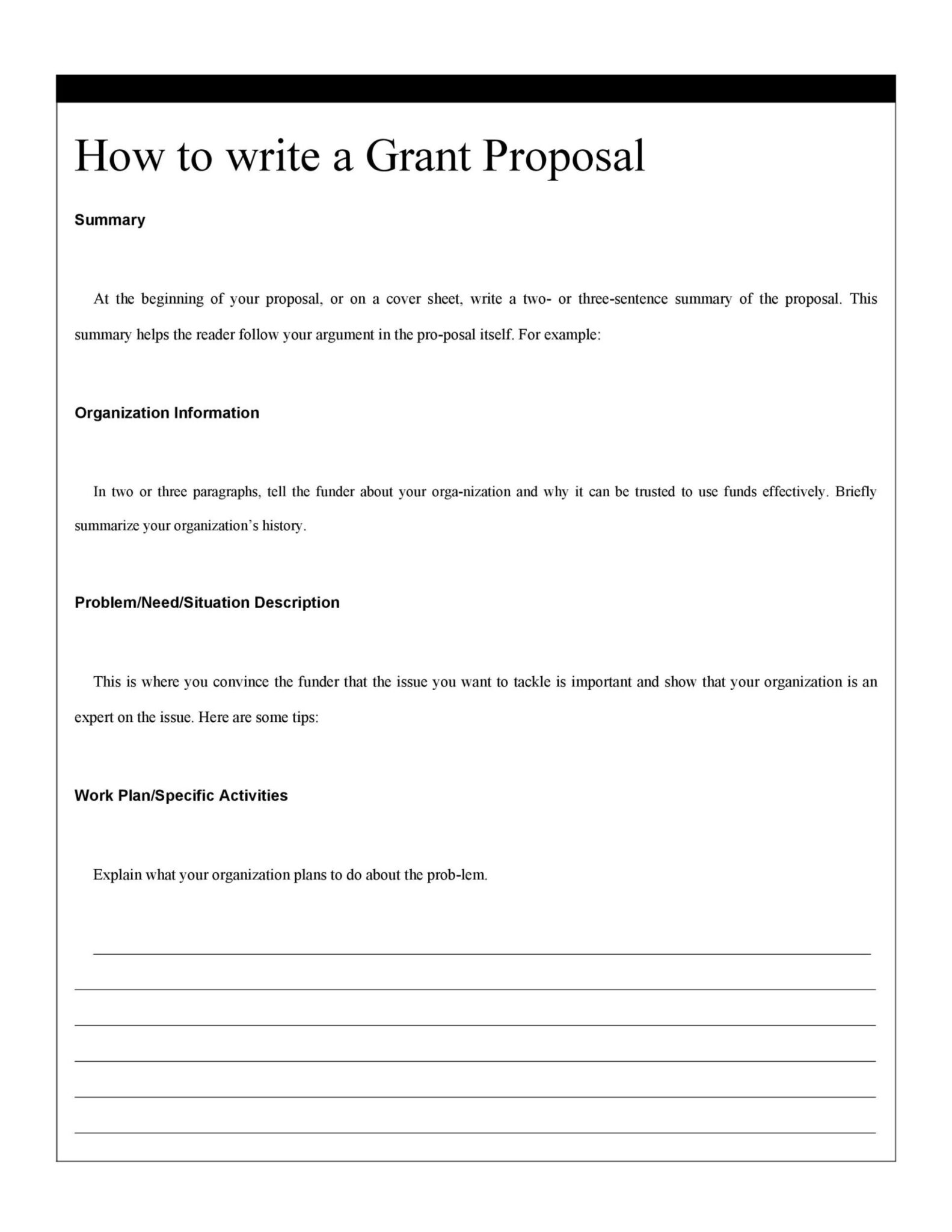 Best Grant Report Template Word Example - Tacitproject