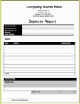 Editable Business Trip Report Template Sample - Tacitproject
