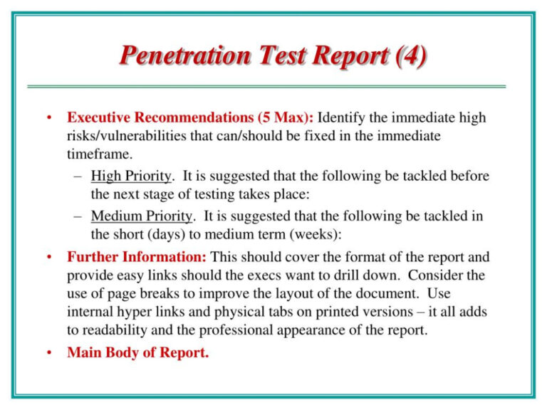 Editable Penetration Test Report Template Sample - Tacitproject Editable Penetration Test Report Template Sample - Tacitproject