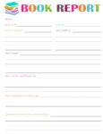 Free Editable Book Report Template 6Th Grade Sample - Tacitproject