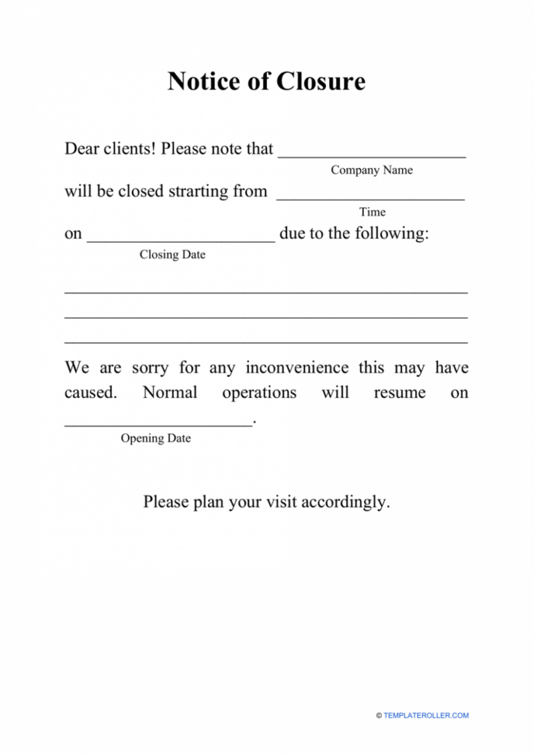 Free Printable Event Close Out Report Template - Tacitproject