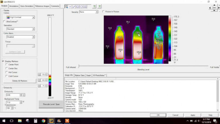 7 Printable Electrical Thermal Imaging Report Template XLS - Tacitproject
