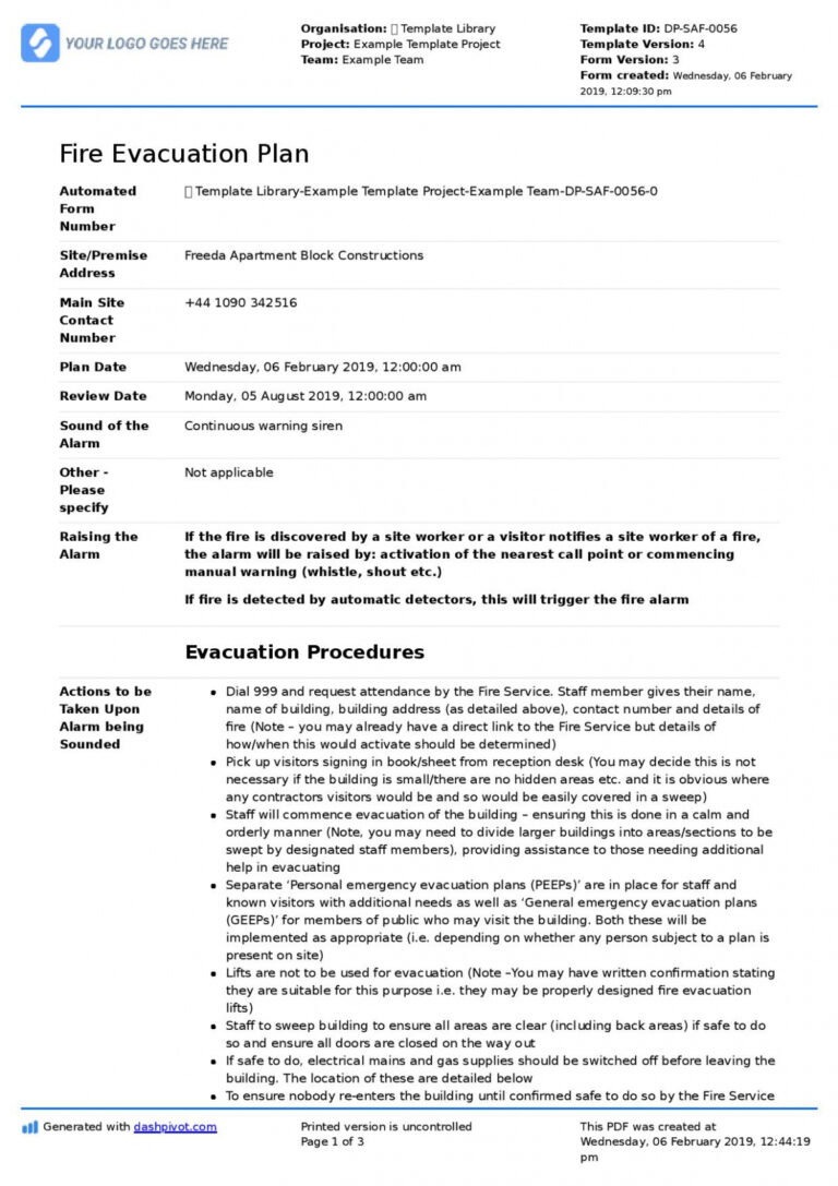 9 Editable Fire Department Training Report Template Sample - Tacitproject