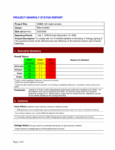 Top Printable Agile Project Weekly Status Report Template Docx ...