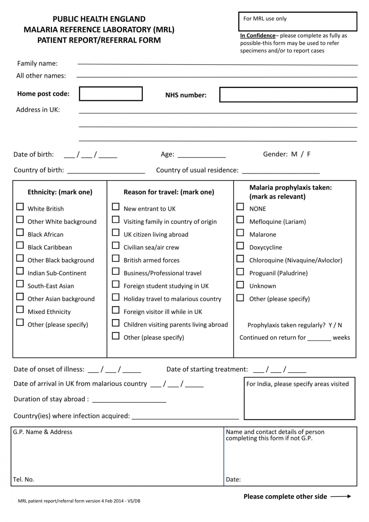 10 Printable Patient Incident Report Form Template Sample - Tacitproject