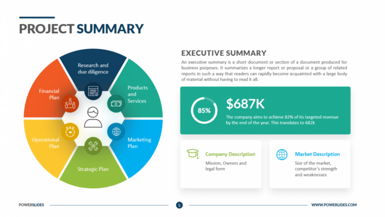 Executive Program Status Report Template
