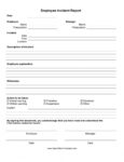 Security Breach Incident Report Template
