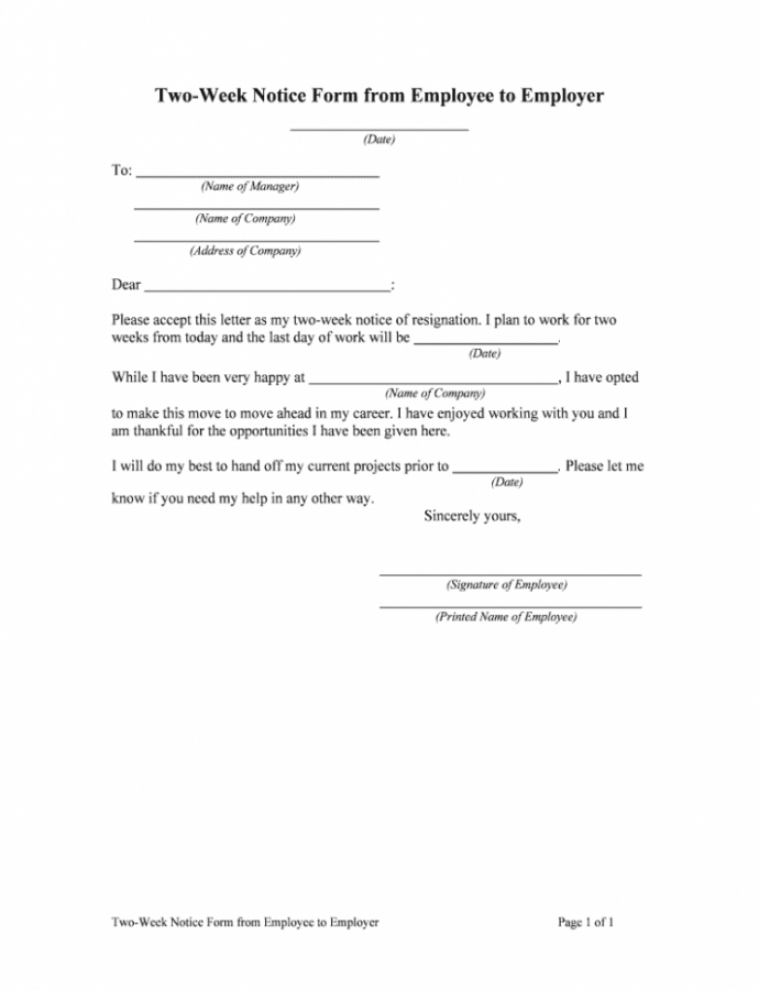 30 Day Notice To Tenant Template