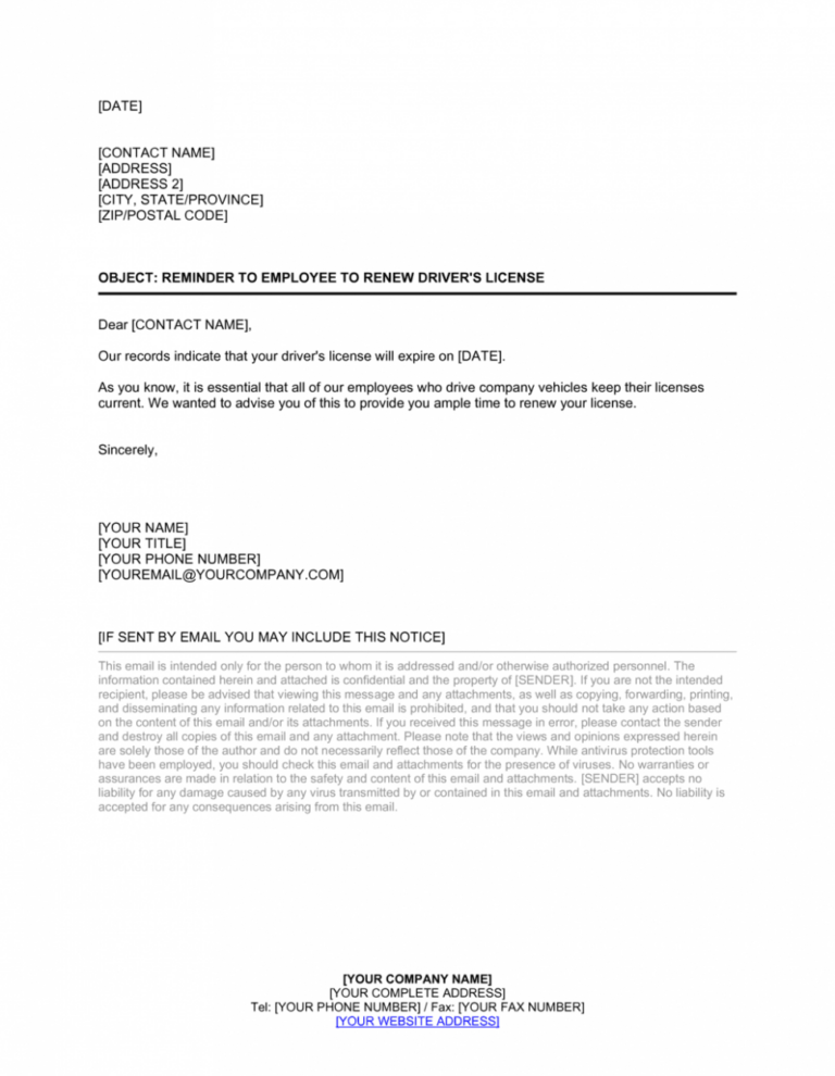 Professional Insurance Renewal Notice Template Excel Example - Tacitproject
