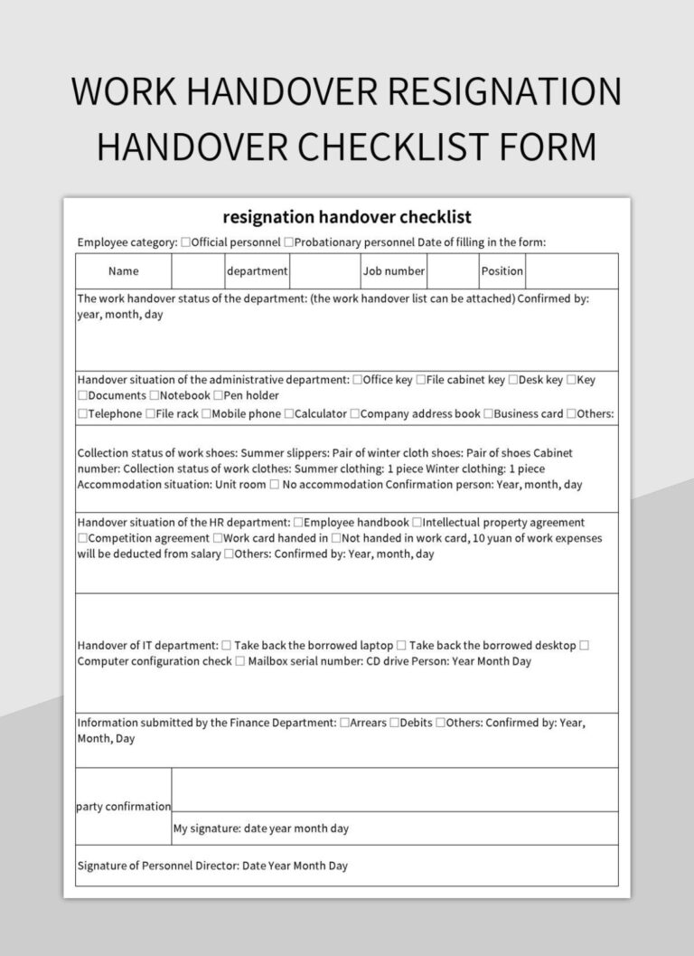 8 Shift Handover Report Template Word - Tacitproject