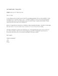 Notice Of Relocation Letter Template
