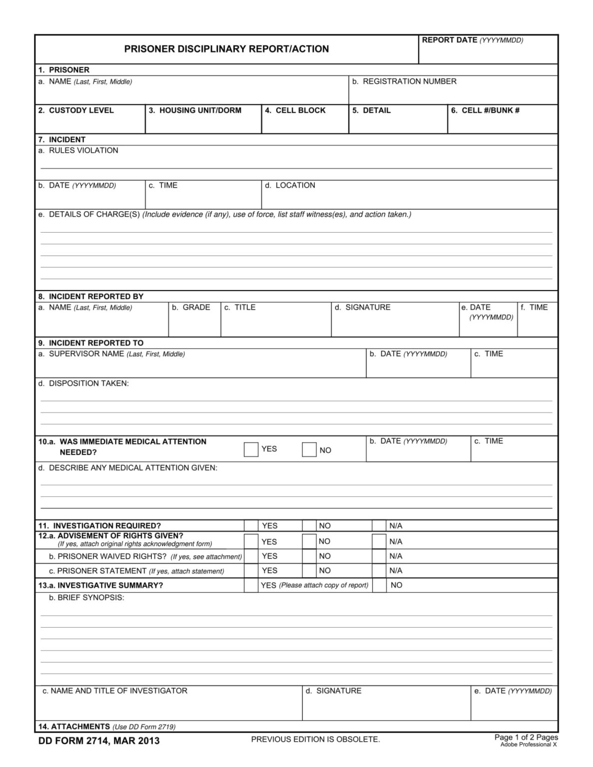 6 Printable Student Disciplinary Report Template Doc - Tacitproject