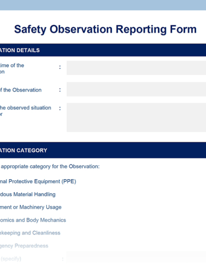 Construction Project Status Report Template