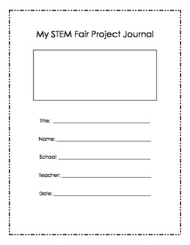 science-fair-project-journal-template - Tacitproject