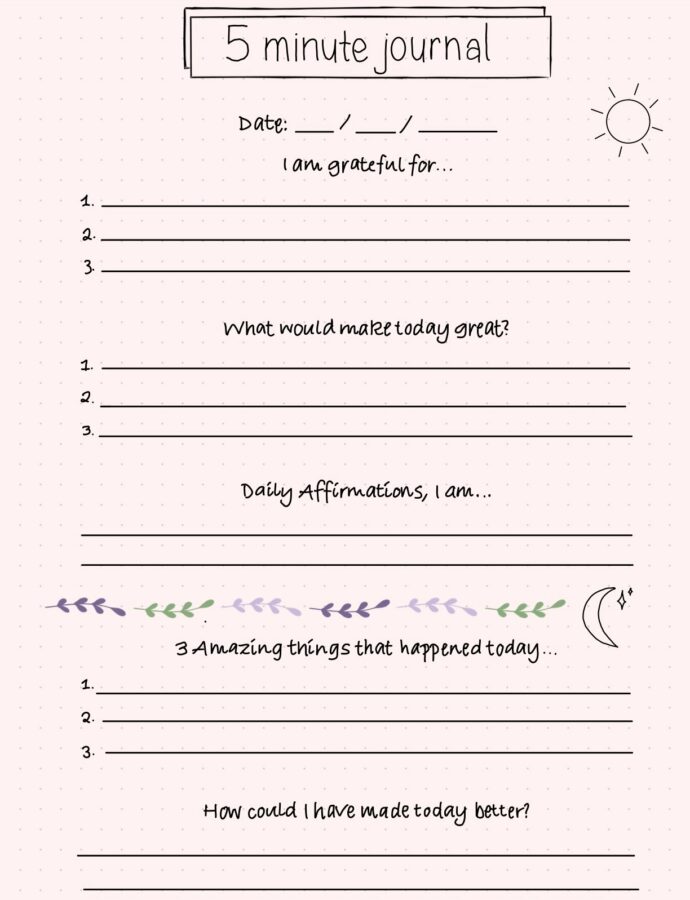 Lsat Wrong Answer Journal Template